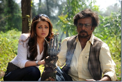 Rajinikanth Aishwarya Rai in Enthiran